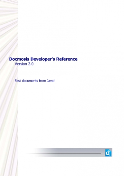 Docmosis-Java (v2.1) - Developer Reference